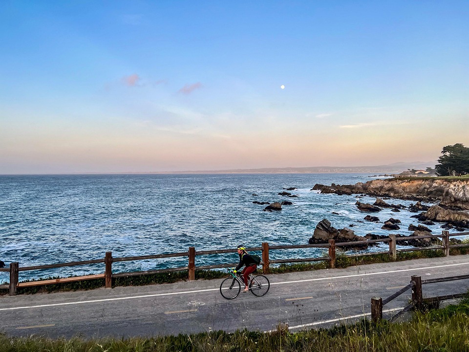 Bike Path Monterey - Free photo on Pixabay