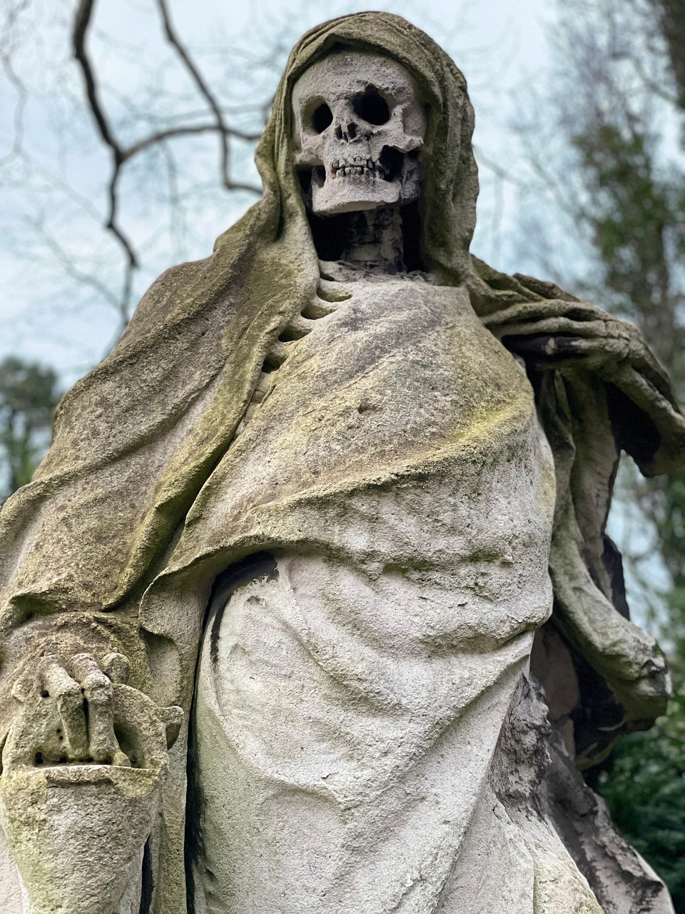 Statue Of Death Cemetery - Free photo on Pixabay