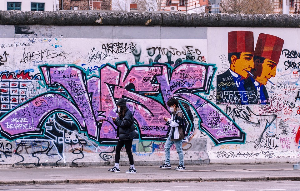 Muur Berlijnse Graffiti - Gratis foto op Pixabay