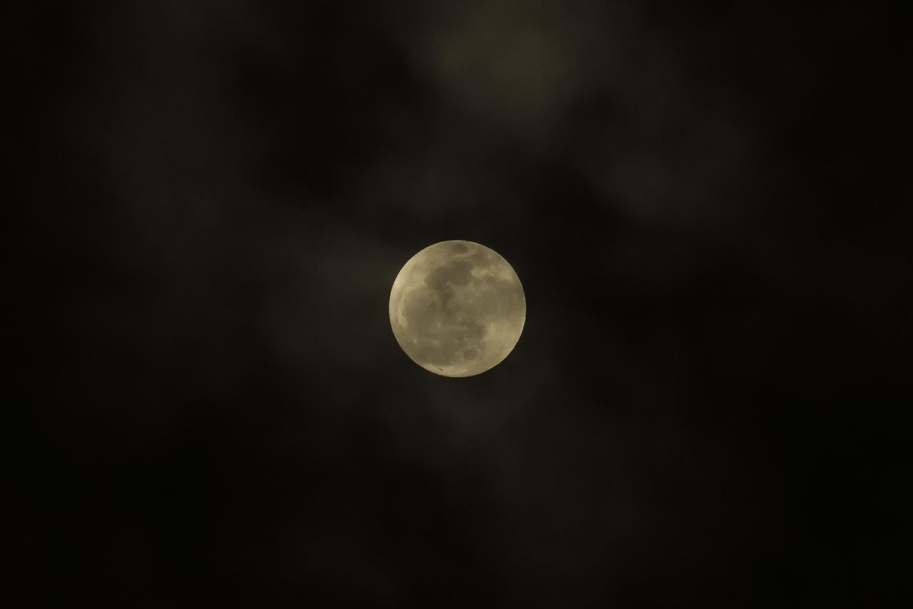 Bulan Sinar Langit Malam - Foto gratis di Pixabay - Pixabay