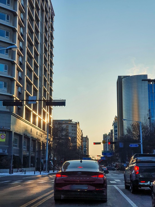 City Traffic Sunset - Free photo on Pixabay