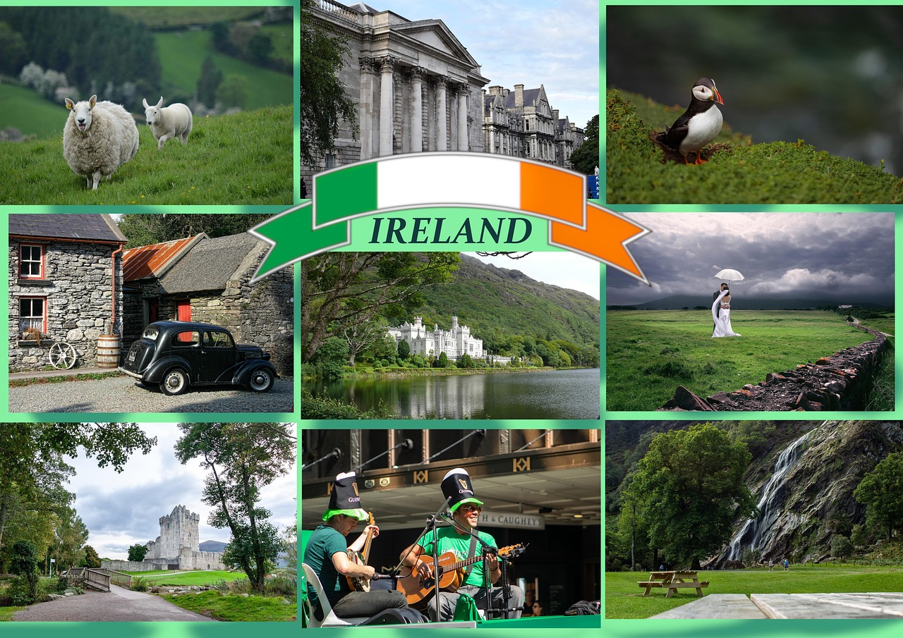 Irlanda Collage Tarjeta Postal - Foto gratis en Pixabay - Pixabay