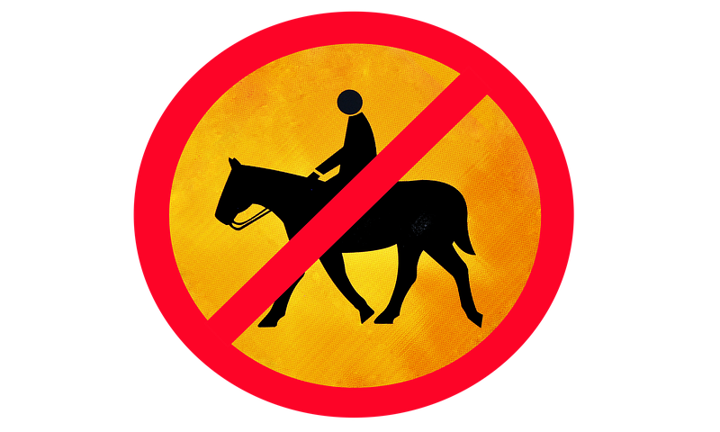 7+ Free Horse Riding Prohibited & Sign Images - Pixabay