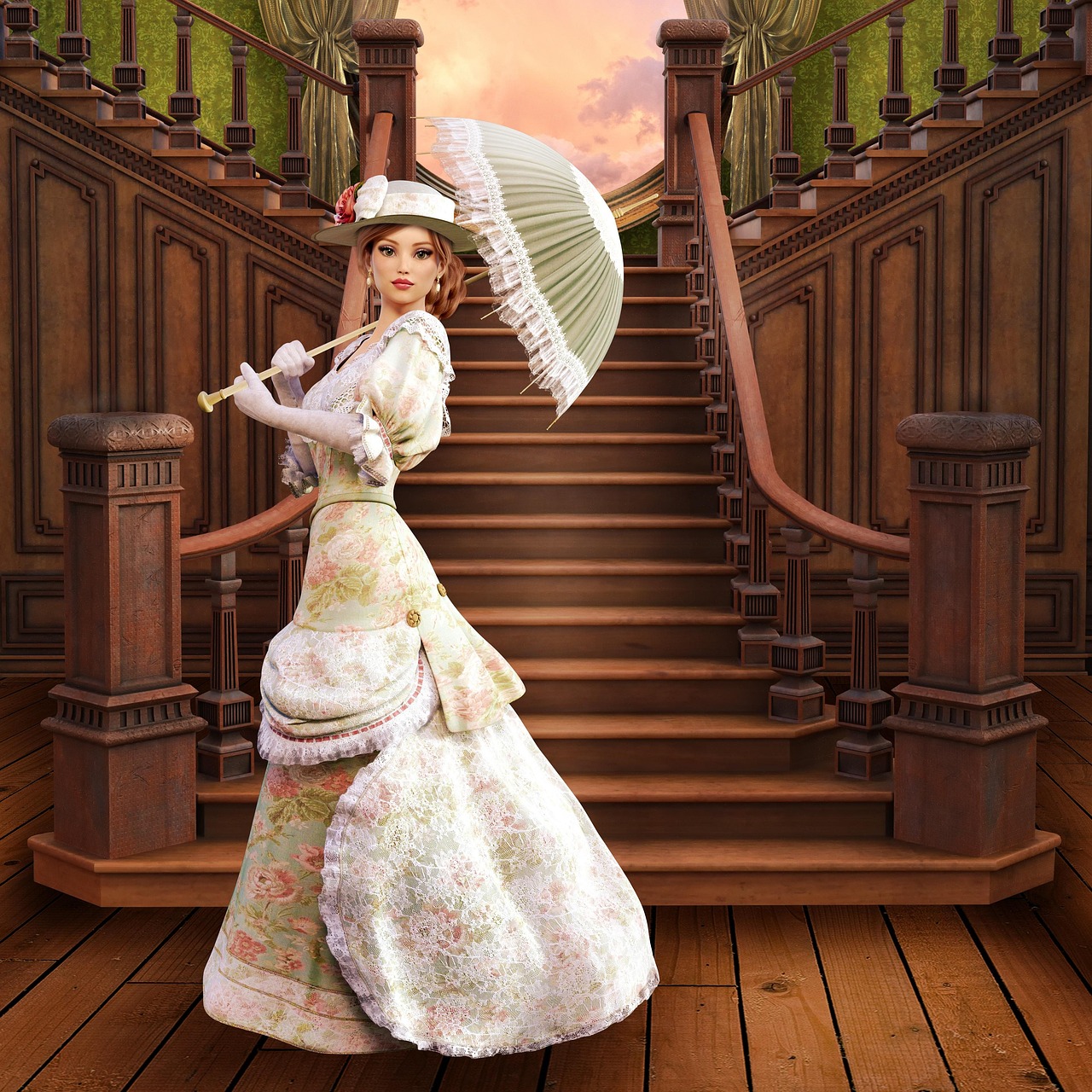 Woman Lady Victorian - Free image on Pixabay
