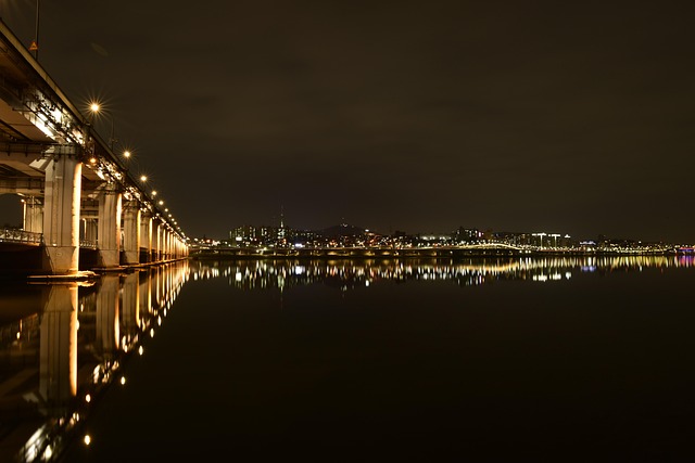 Vue De Nuit Nocturne Banpo - Photo gratuite sur Pixabay