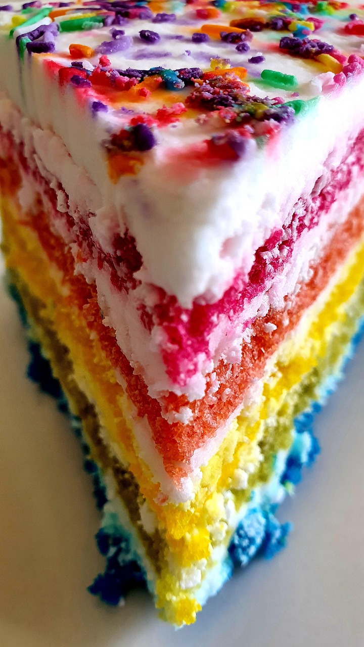 Lgbt Lgbti Szivárvány Torta - Ingyenes fotó a Pixabay-en