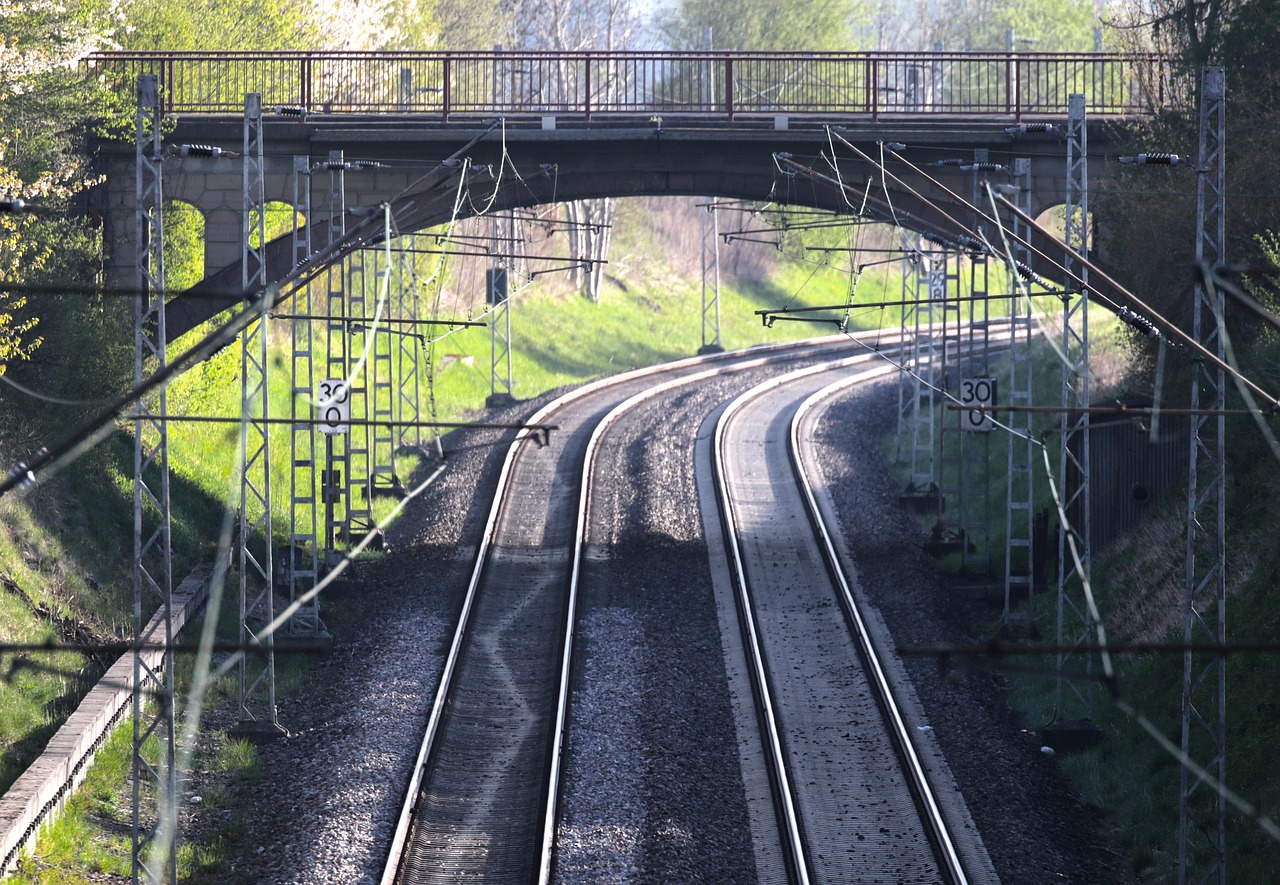 Railroad Bridge Catenary Rails - Free photo on Pixabay