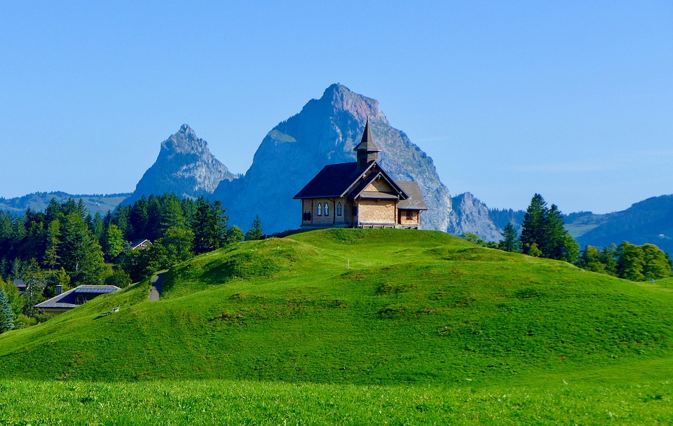 Mountain Chapel Mountains Stoos - Free photo on Pixabay - Pixabay