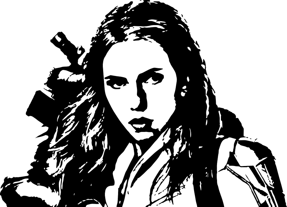 Download Natasha Romanoff, Black Widow, Marvel. Royalty-Free Vector ...