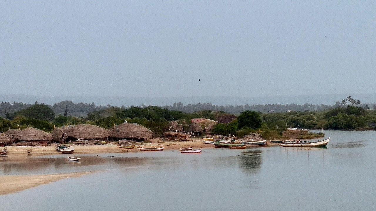 Indian Village Konkan Riverside - Free photo on Pixabay - Pixabay