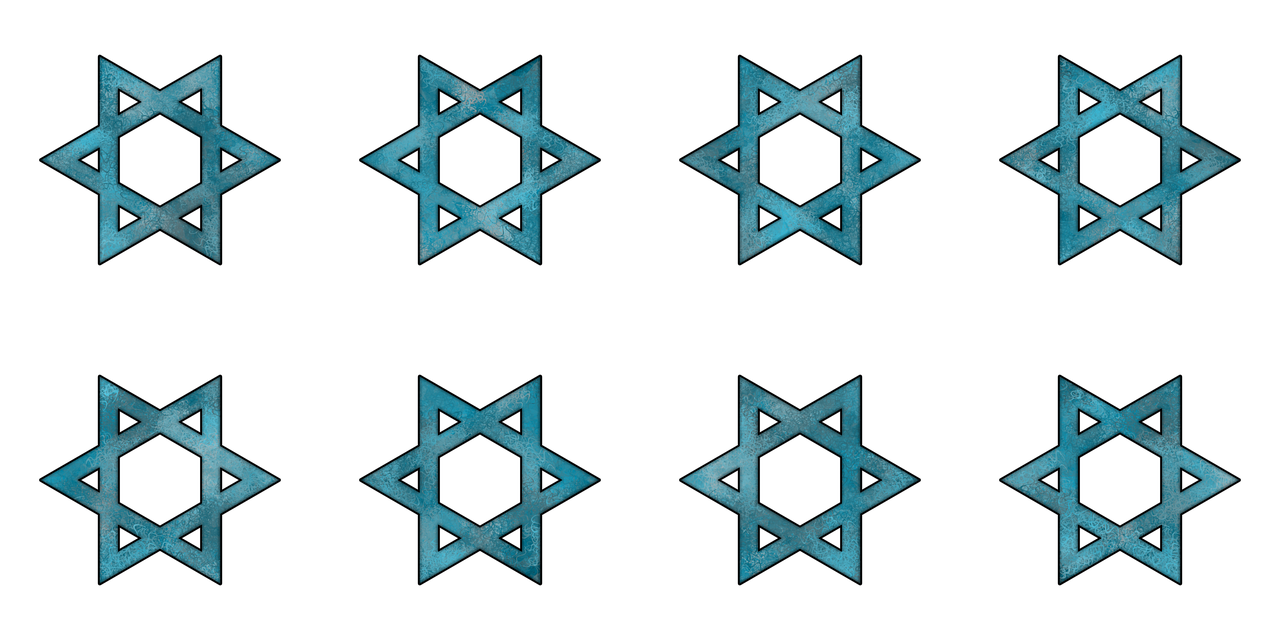 Download Star Of David, Magen David, Hexagram Emblem. Royalty-Free ...