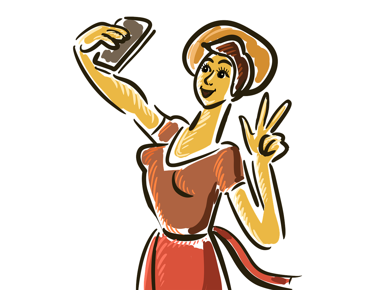 Download Girl, Logo, Fun. Royalty-Free Stock Illustration Image - Pixabay
