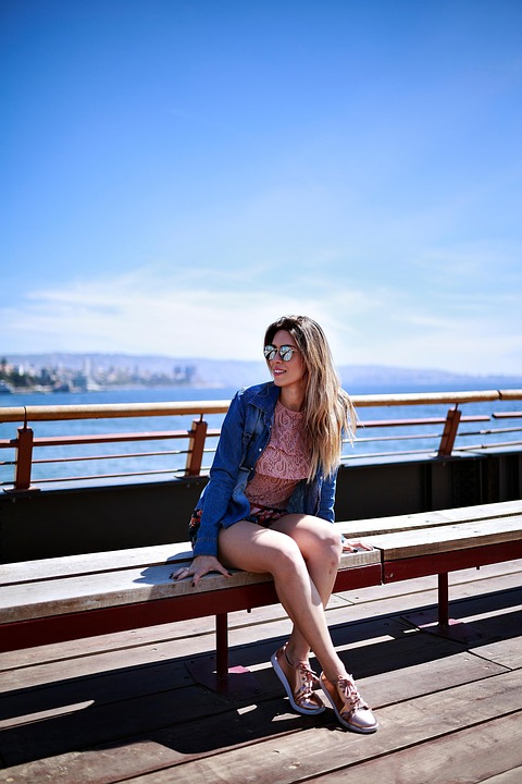 Woman Girl Sea Free Photo On Pixabay Pixabay
