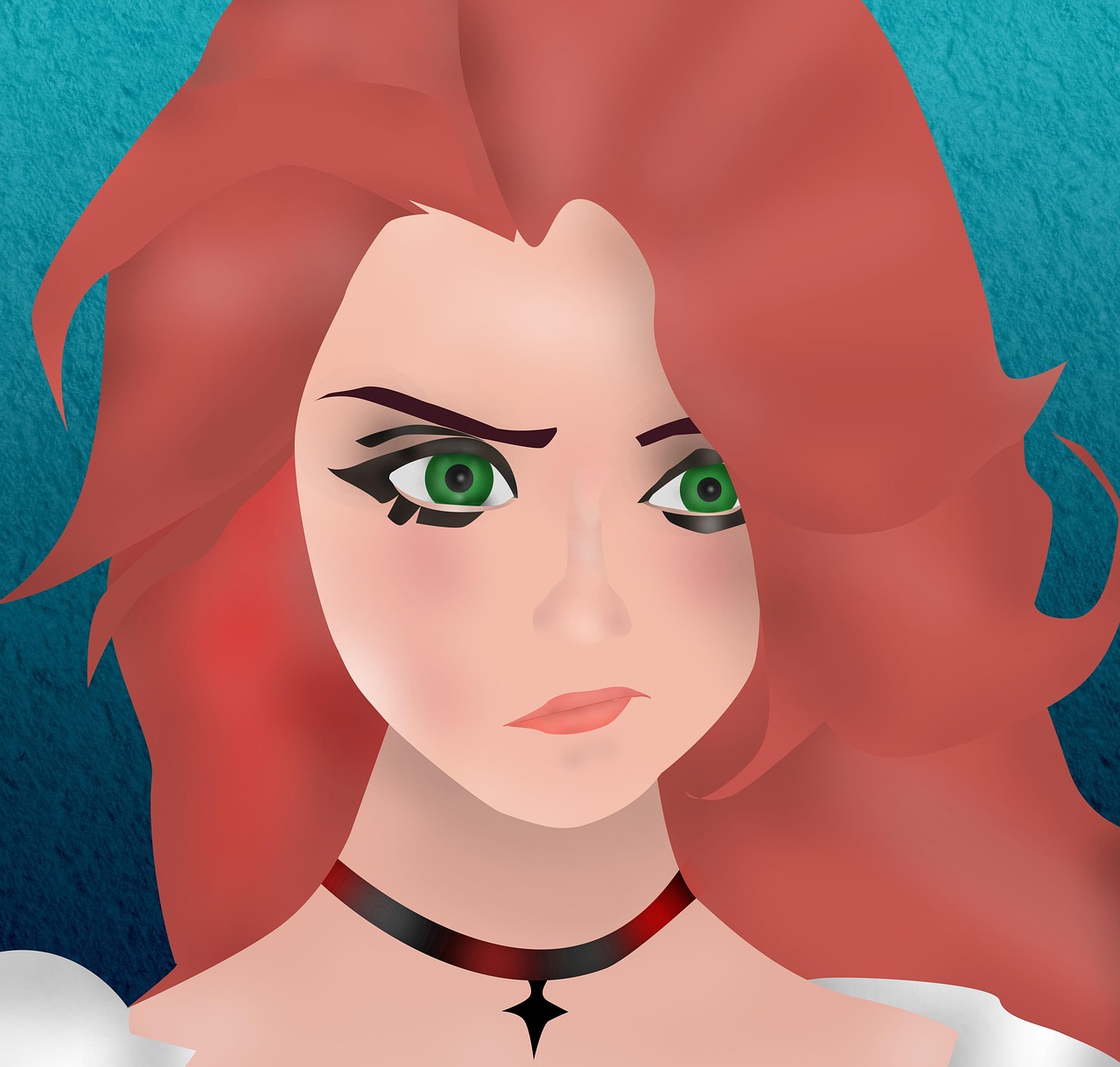Download Girl, Portrait, Video Games. Royalty-Free Stock Illustration ...