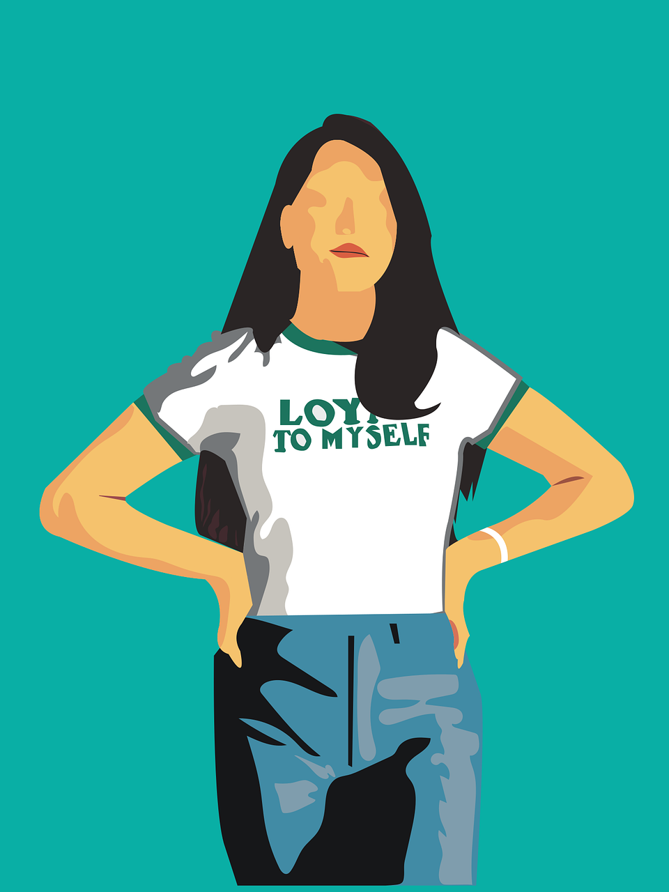 女士 美丽 数字艺术 免费矢量图形pixabay 8529
