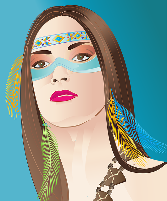 Download Tribal, Inuit, Girl. Royalty-Free Stock Illustration Image ...
