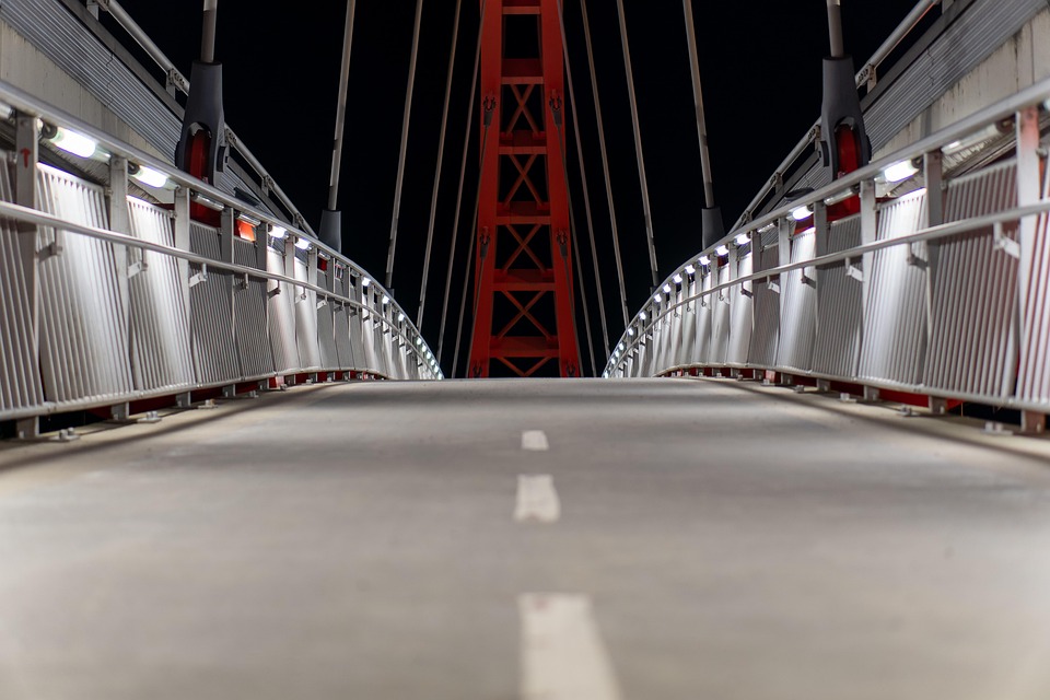 Night Bridge Light - Free photo on Pixabay