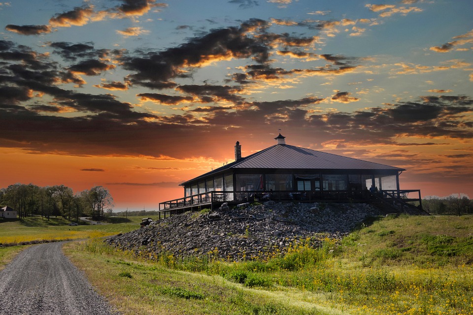House Home Sunset - Free photo on Pixabay
