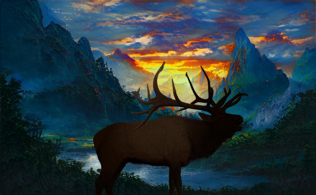 Download Elk, Deer, Animal. Royalty-Free Stock Illustration Image - Pixabay