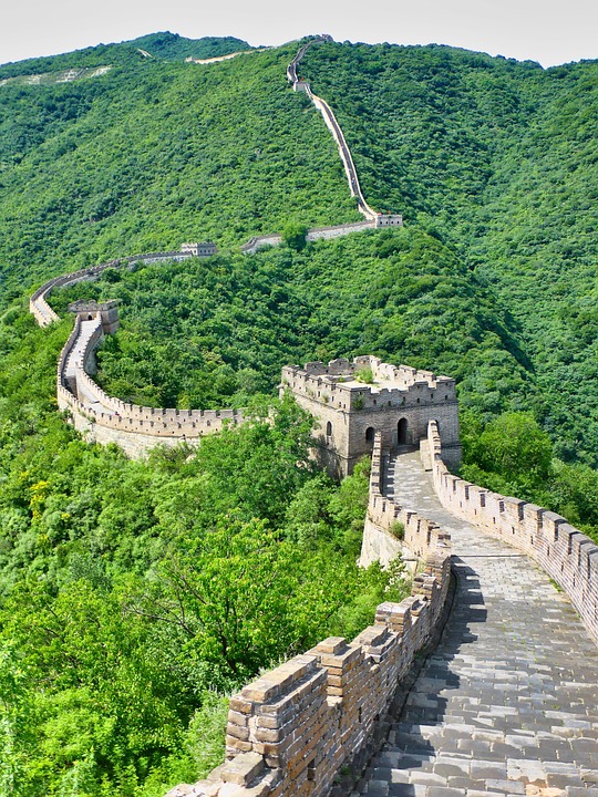 Große Mauer In China Peking - Kostenloses Foto auf Pixabay