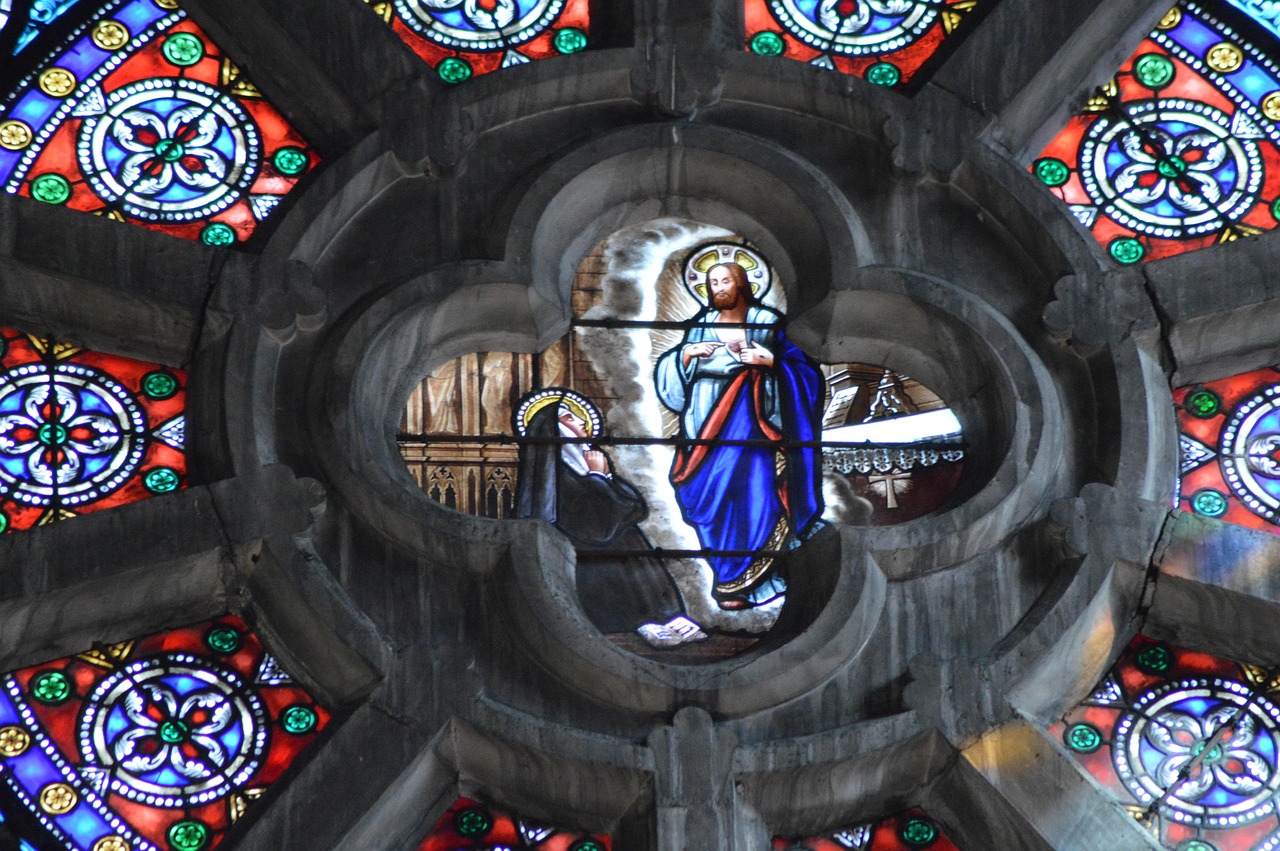 Vitral Jesus Visão Coração - Foto gratuita no Pixabay - Pixabay