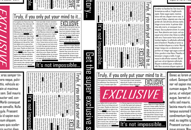 Download News Paper Seamless Royalty-Free Stock Illustration Image ...