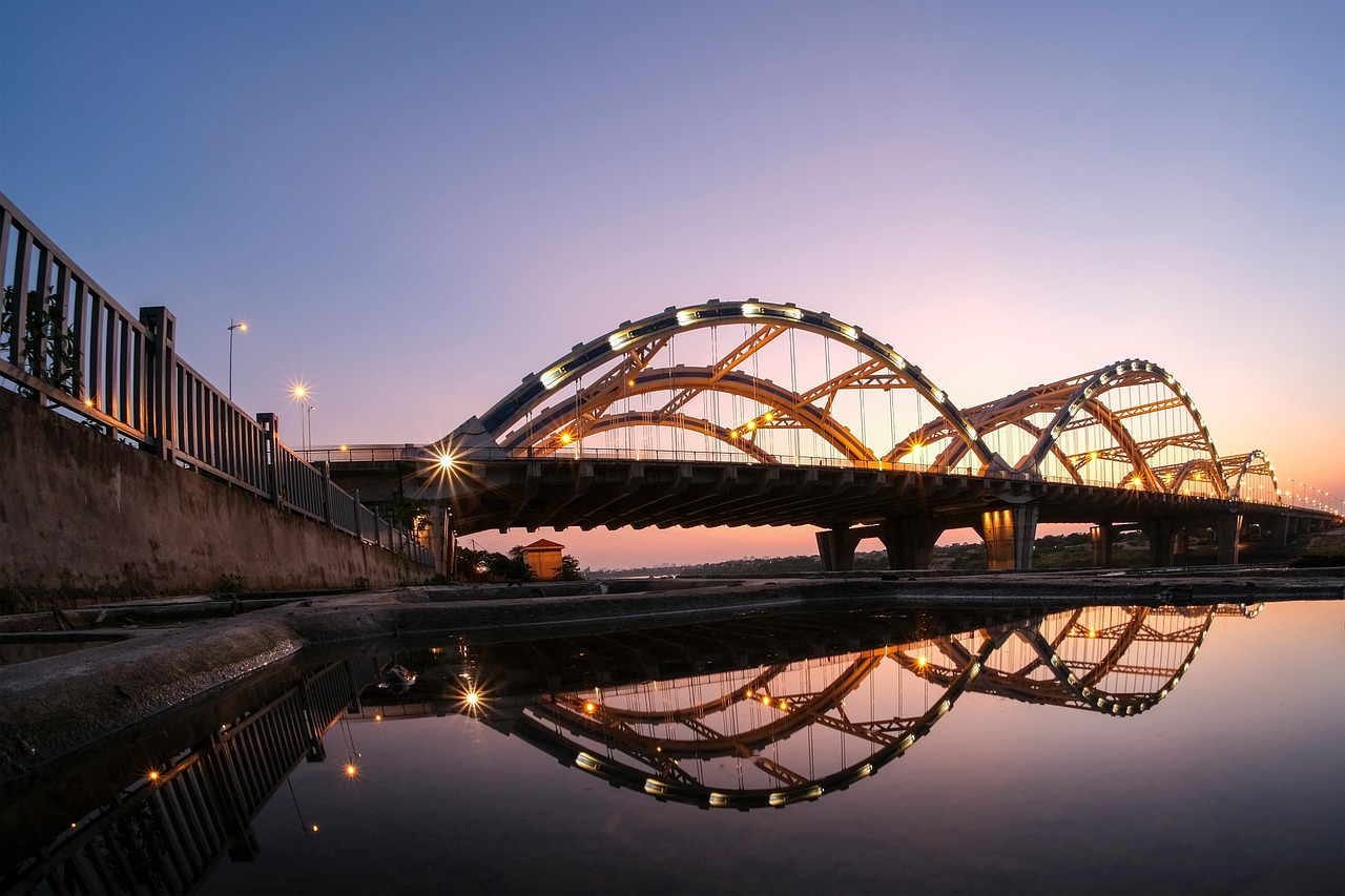 Pont De Dong Tru Le Coucher Du - Photo gratuite sur Pixabay - Pixabay