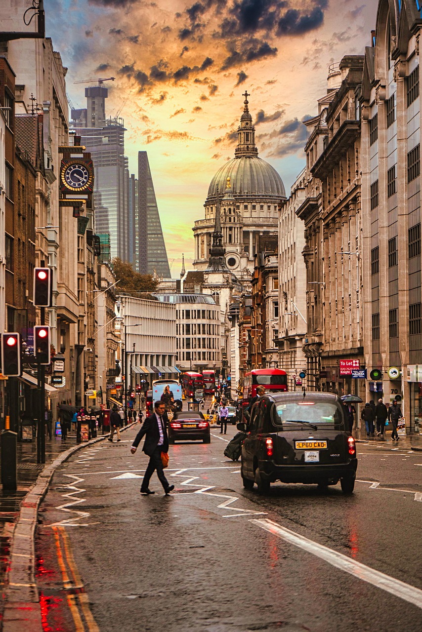 Street City Sunset - Free photo on Pixabay