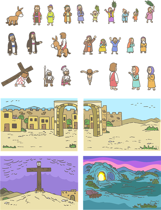 Download Christian, Stations Of The Cross, Gospel. Royalty-Free Vector ...