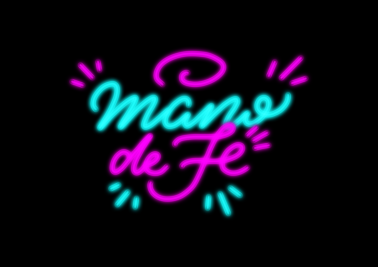 Download Neon Handwriting Writing Royalty-Free Stock Illustration Image ...