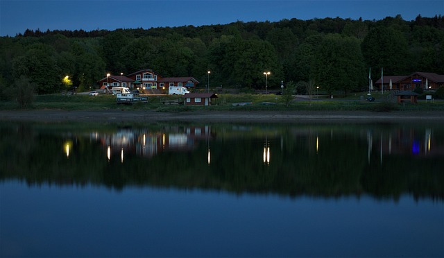Blue Hour Lake Evening - Free photo on Pixabay