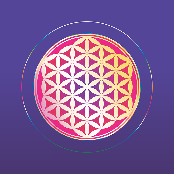 Flower Of Life Geometry - Free vector graphic on Pixabay