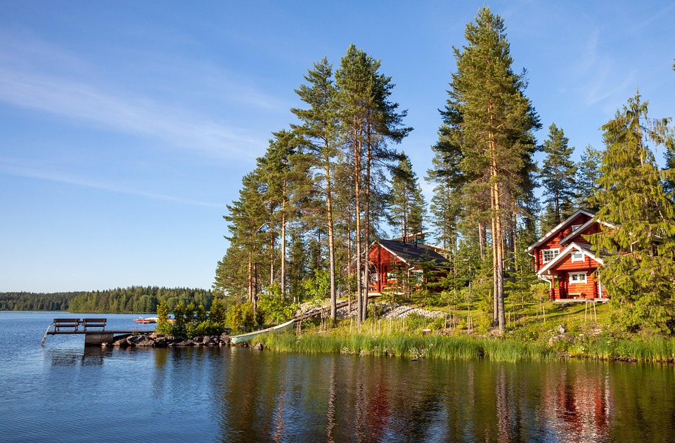 Summer Lake Cottage - Free photo on Pixabay