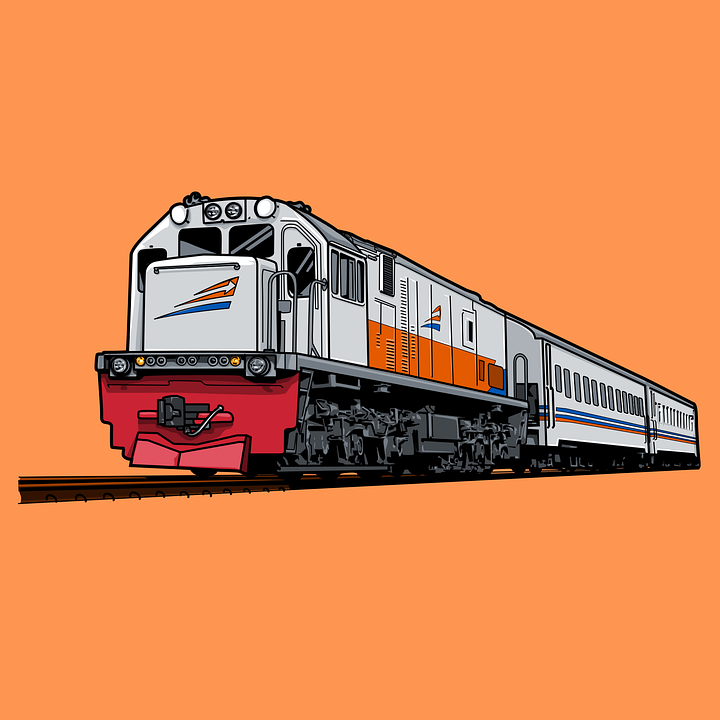 Lokomotif Kereta Jalan Api - Gambar vektor gratis di Pixabay - Pixabay