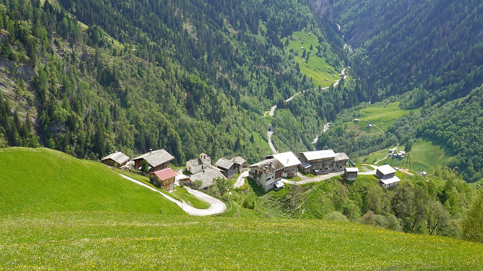 Mountain Village Vals Valley - Free photo on Pixabay - Pixabay