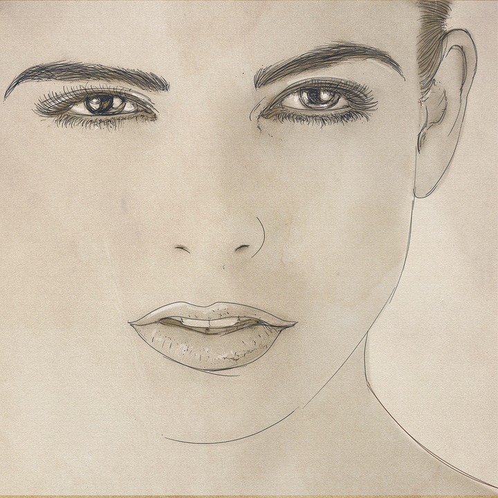 Download Woman Drawing Sketch Royalty-Free Stock Illustration Image ...