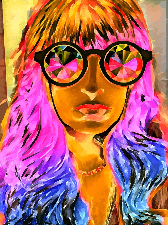 Rave Girl Party Pop - Free image on Pixabay