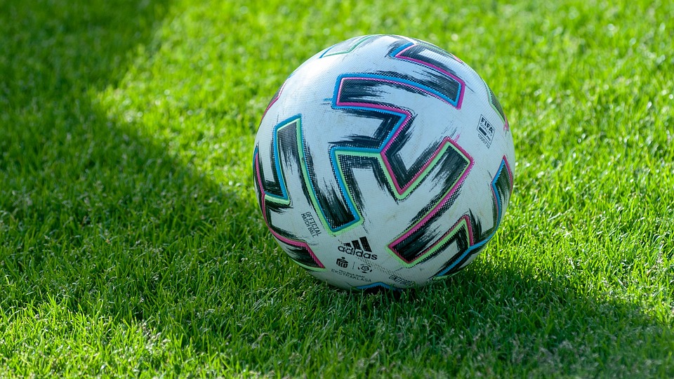 Ball Football Lawn - Free photo on Pixabay