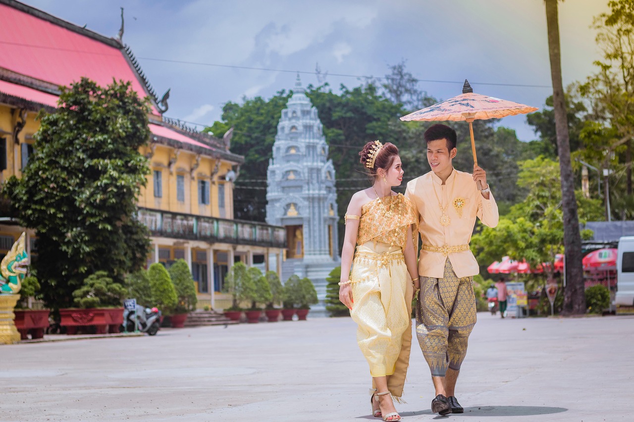 Couple Asia Khmer - Free photo on Pixabay