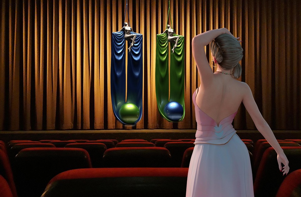 Download Theater, Actresses, Woman. Royalty-Free Stock Illustration ...