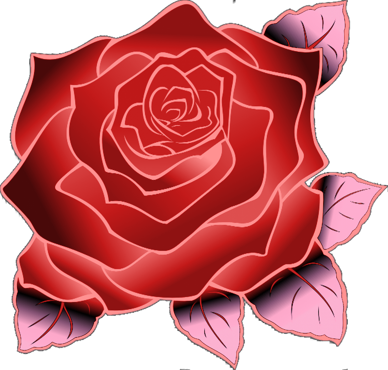 Anime Rose Blomst Rose Pfp Flower Anime