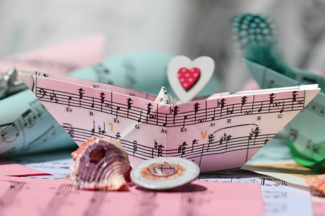 Papier Boot Musiknoten Notenpapier - Kostenloses Foto auf Pixabay