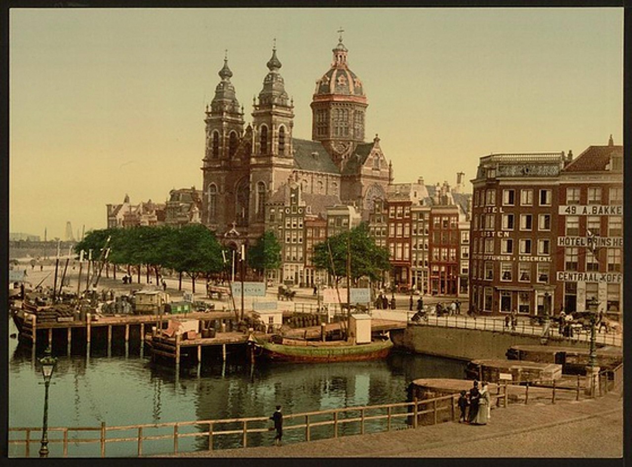 Vintage Old Amsterdam - Free photo on Pixabay - Pixabay
