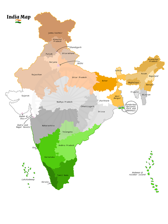 India Peta Indian - Gambar gratis di Pixabay - Pixabay