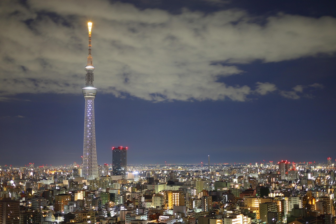 Tokio Vista De Noche Tokyo Sky - Foto gratis en Pixabay - Pixabay