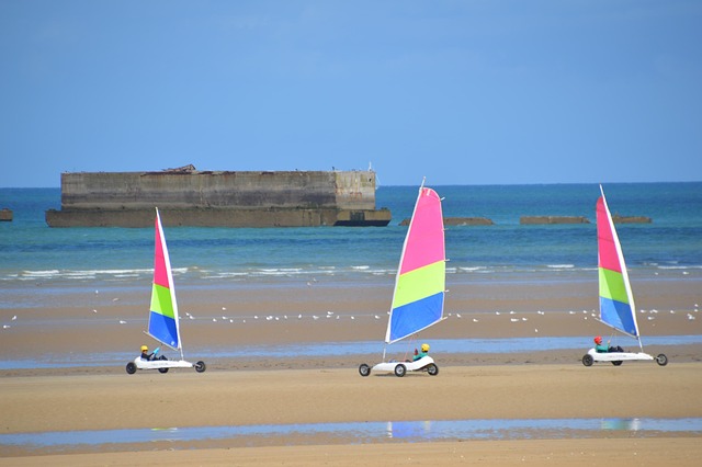 La Normandie Chars À Voile Sport - Photo gratuite sur Pixabay - Pixabay