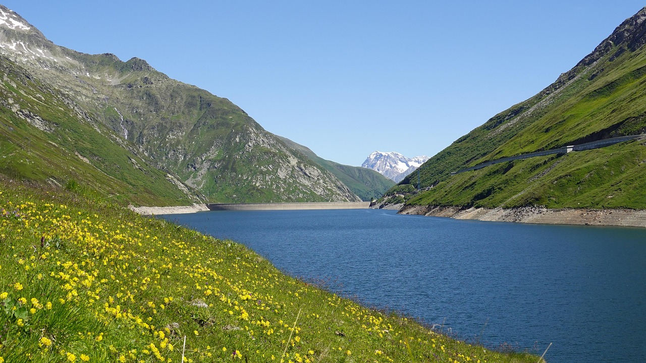 Stausee Bergsommer Berge - Kostenloses Foto auf Pixabay