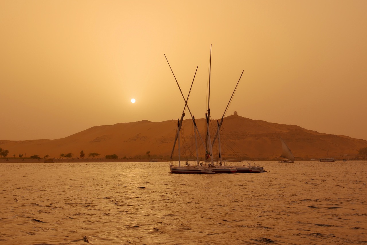 Boats Flow Sunset - Free photo on Pixabay - Pixabay