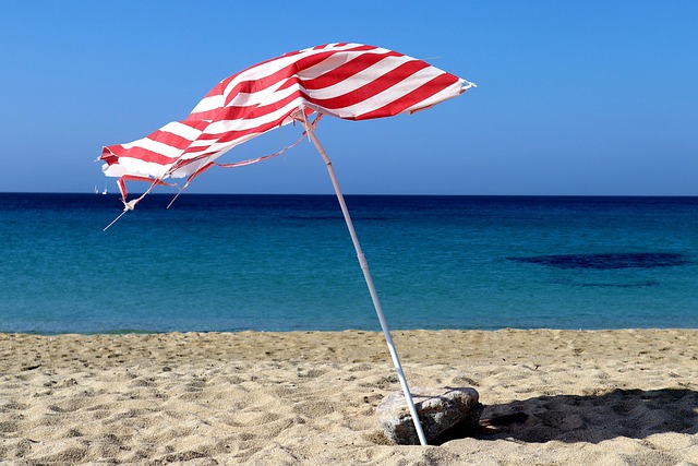 Parasol Strand Zee - Gratis foto op Pixabay