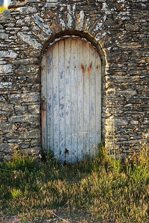 Porte En Bois Briques - Photo gratuite sur Pixabay